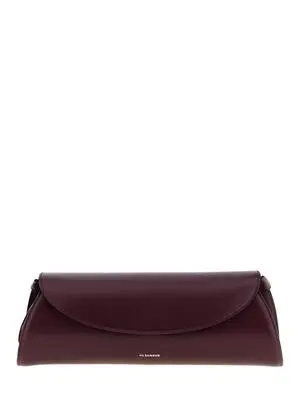 JIL SANDER Jil Sander Clutch Burgundy