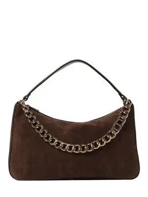 TWINSET Handbag With Chain Strap - Brown