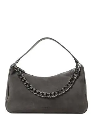 TWINSET Handbag With Chain Strap - Grey