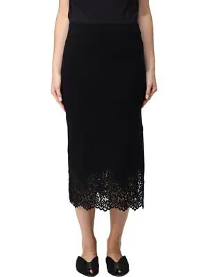 TWINSET Midi Skirt - Black