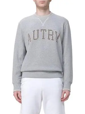 AUTRY Logo Crewneck Sweatshirt - Charcoal