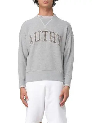 AUTRY Logo Crewneck Sweatshirt Grey