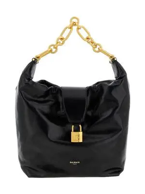 Balmain Shoulder Bag - Black