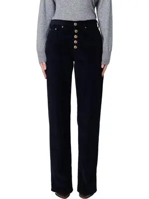 DONDUP Straight Leg Trousers - Blue