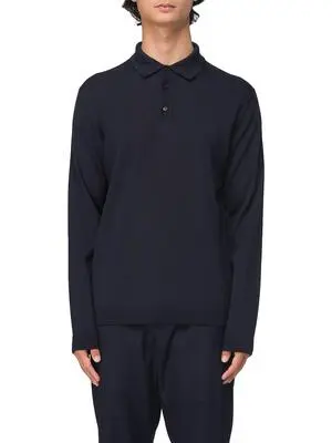 ROBERTO COLLINA Polo Shirt Blue