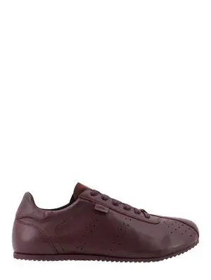 Ami Lace Up Sneakers - Cherry