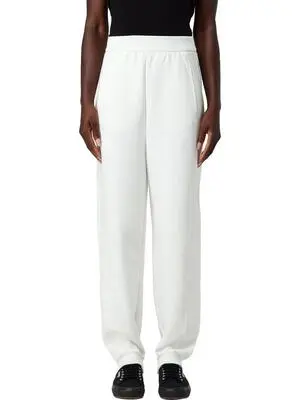 Emporio Armani Straight Leg Pants White