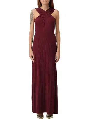 TWINSET Maxi Dress - Burgundy