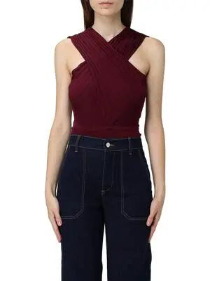 TWINSET Top - Burgundy