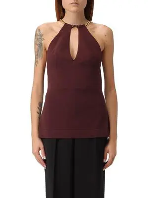 Elisabetta Franchi Sleeveless Top - Red Purple