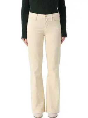 7 For All Mankind Flare Leg Jeans - Yellow Cream
