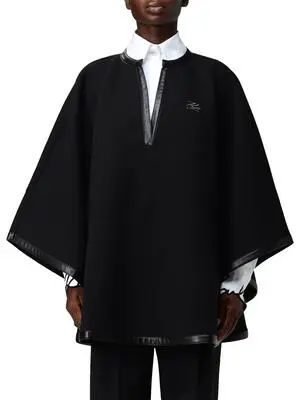 Karl Lagerfeld Cape - Black