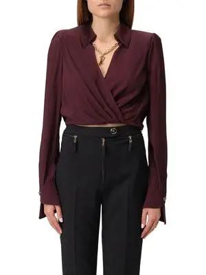 Elisabetta Franchi Top - Red Purple