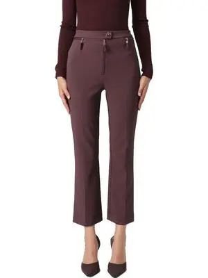 Elisabetta Franchi Trousers Wine