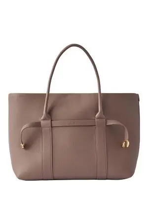 LORO PIANA Ghiera Textured-Leather Tote