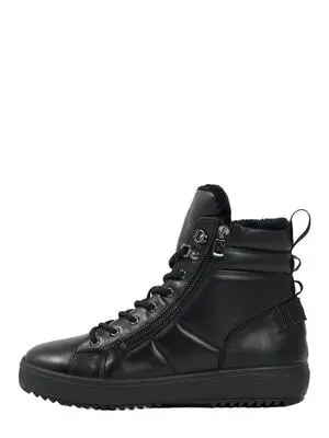 Bogner Anchorage Mid Boots With Spikes - Black