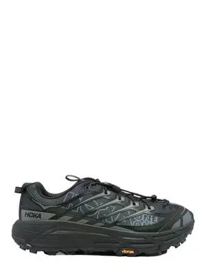 HOKA® Mafate Three2 Wordmark Sneakers - Black