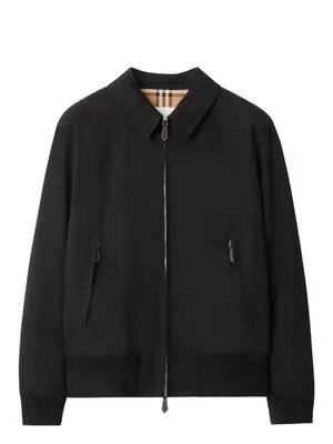 Burberry Welt-pocket Bomber Jacket - Black