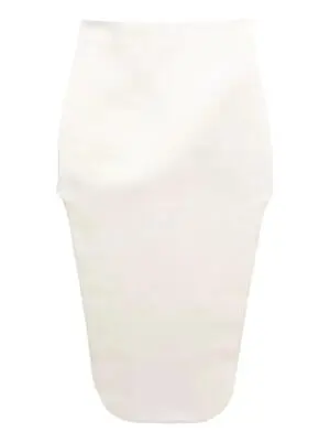 A.W.A.K.E. Mode Slit Skirt - White
