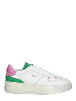 SUMMERY COPENHAGEN Panelled Sneakers - White
