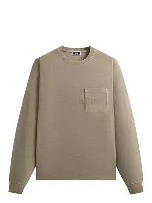 Kith Long Sleeve Quinn Tee - Tan