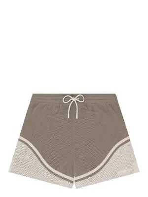 Aimé Leon Dore Colorblock Court Short - Brown