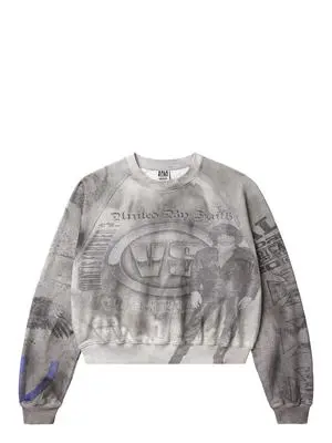 VALE FOREVER Printed Crewneck - Grey