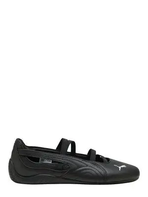 PUMA Speedcat Leather Ballerinas - Black