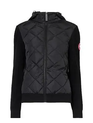 CANADA GOOSE Hybridge Quilted Wool Hoody