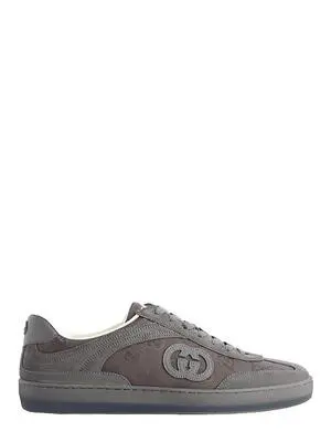 Gucci G75 Canvas Trainers - Grigio