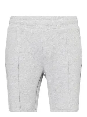 ARNE Cotton-blend Sweat Shorts - Marl Grey