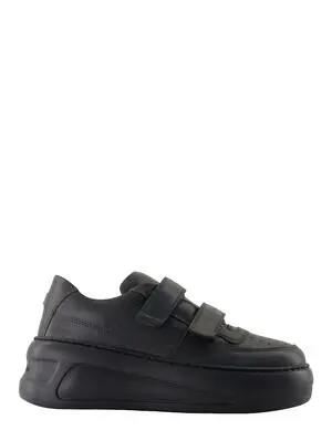 Acne Studios Steffey U Friend Raise Tonal Sneakers - Grey