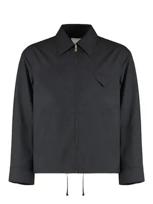 Bottega Veneta Wool Zipped Jacket - Grey