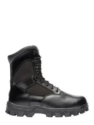 ROCKY Alphaforce Zipper Composite Toe Public Service Boots - Black