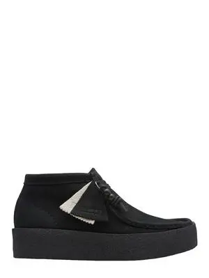 Clarks Originals Wallabee Cup Nubuck Boots - Black