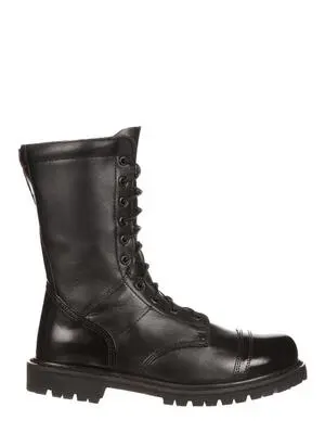 ROCKY Side Zipper Jump Boots - Black