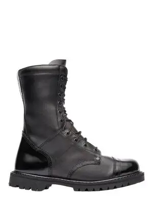 ROCKY Side Zipper Jump Boots - Black