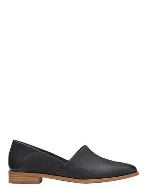 Clarks Pure Belle Leather Loafer - Black