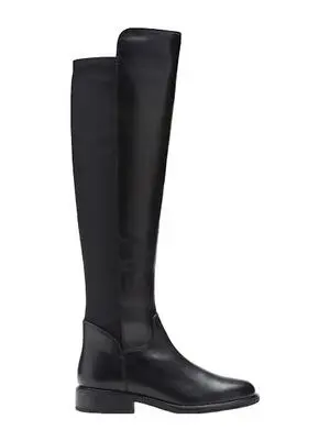 Clarks Renewal Up Leather Boots - Black