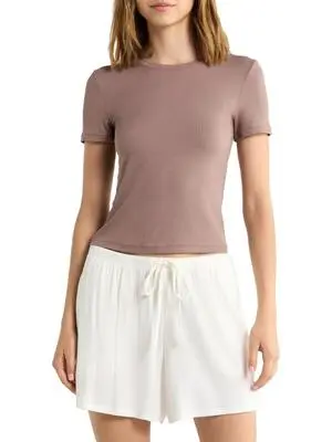 UGG Miriam Ribbed Baby T-shirt - Allspice
