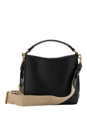 Mango Small Bucket Bag - Black