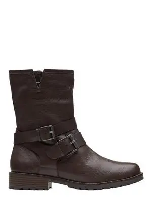 CLARKS Clarkwell Mid Leather Boots