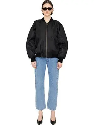 ANINE BING Leon Bomber Black