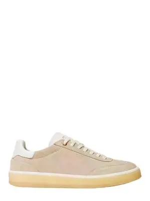 TWINSET Suede Low-top Sneakers - Neutrals