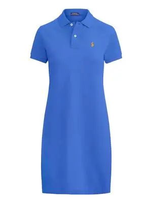 Polo Ralph Lauren Polo Short-sleeve A-line Dress - Blue