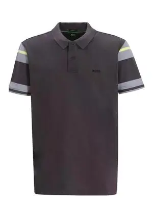 BOSS Striped-detail Polo Shirt