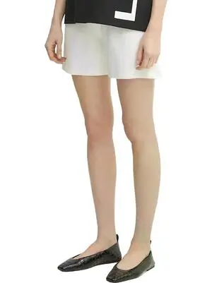 Liviana Conti Drawstring-waist Shorts - White