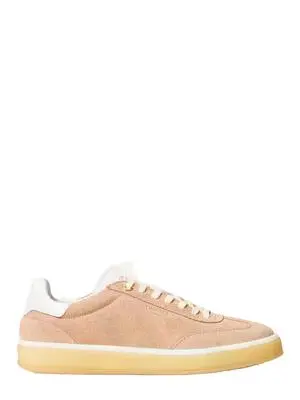 TWINSET Suede Low Top Sneakers - Pink