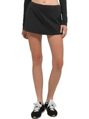 Alo Yoga Softsculpt Precision Mini Skirt - Black