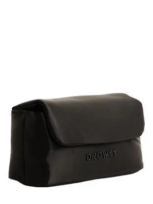 DROWSY Silk Necessaire Bag Black Jade